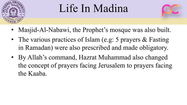 Unit 5 Global Issues- Early life of Prophet Muhammad | PPT