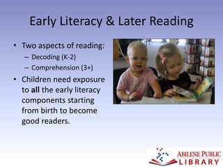 Early Literacy in Action | PPTX