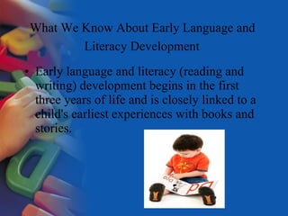 Early literacy part1 | PPT