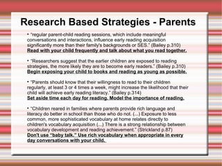 Early literacy ppt | PPT