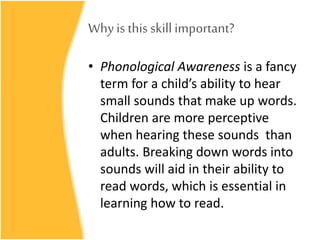 Early Literacy & Story Time | PPTX