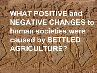 First Man to First Civilizations | PPTX