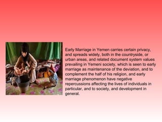 Early marriage | PPT