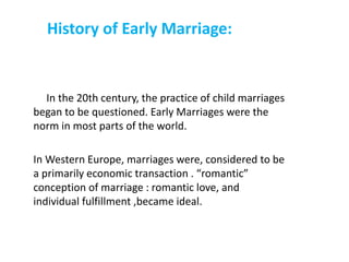 Early marriage (child marriage) Erbil IRAQ (150 Questionnaire) | PPTX