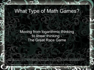Creating Early Math Games that Work! | PPT