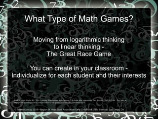 Creating Early Math Games that Work! | PPT