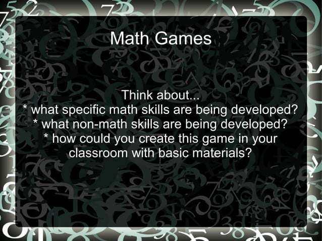 NAEYC - Early Math Talk | PPT