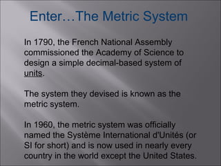 Early measurement history | PPT