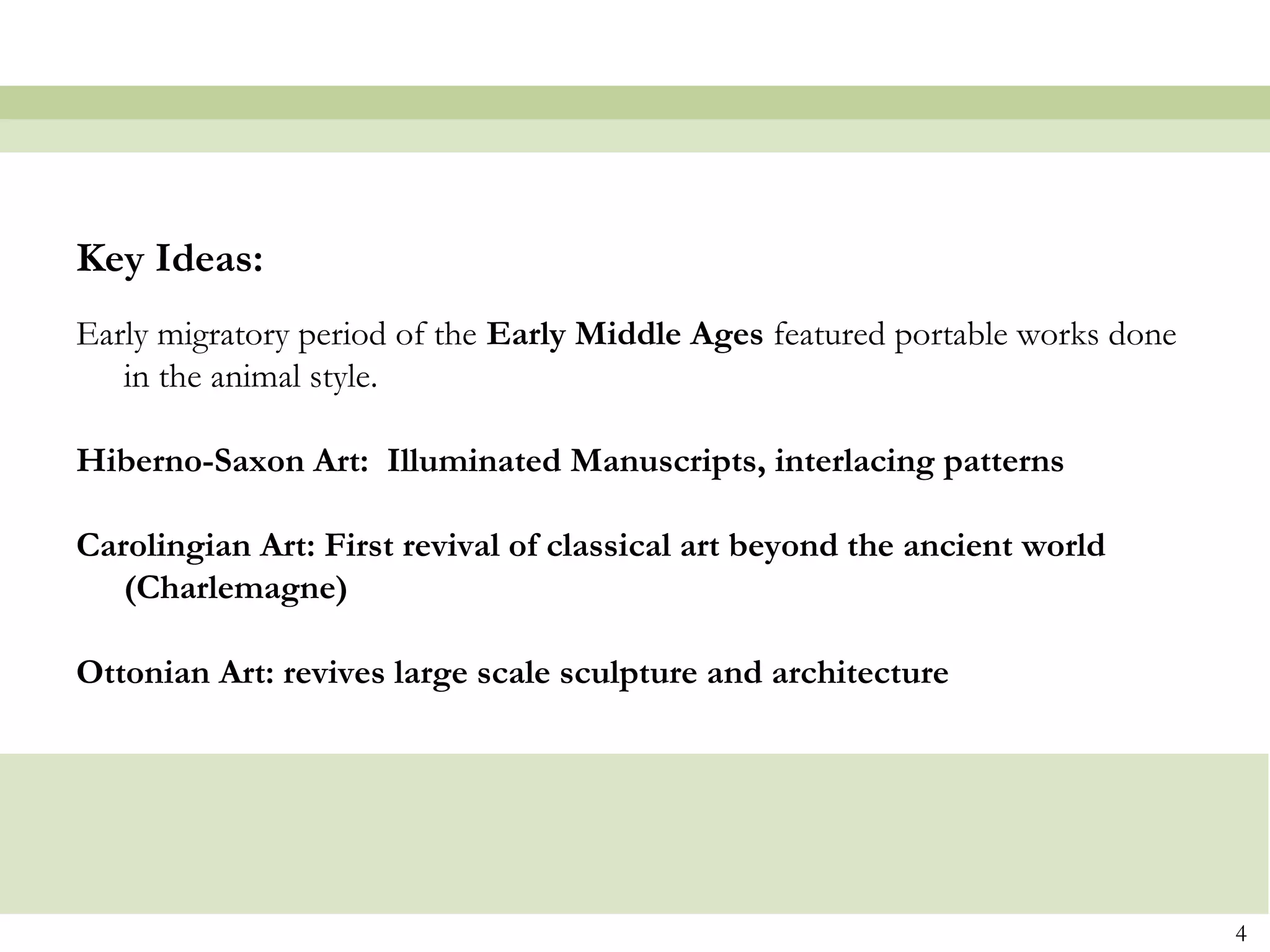 Early medievalartweek10 | PPT