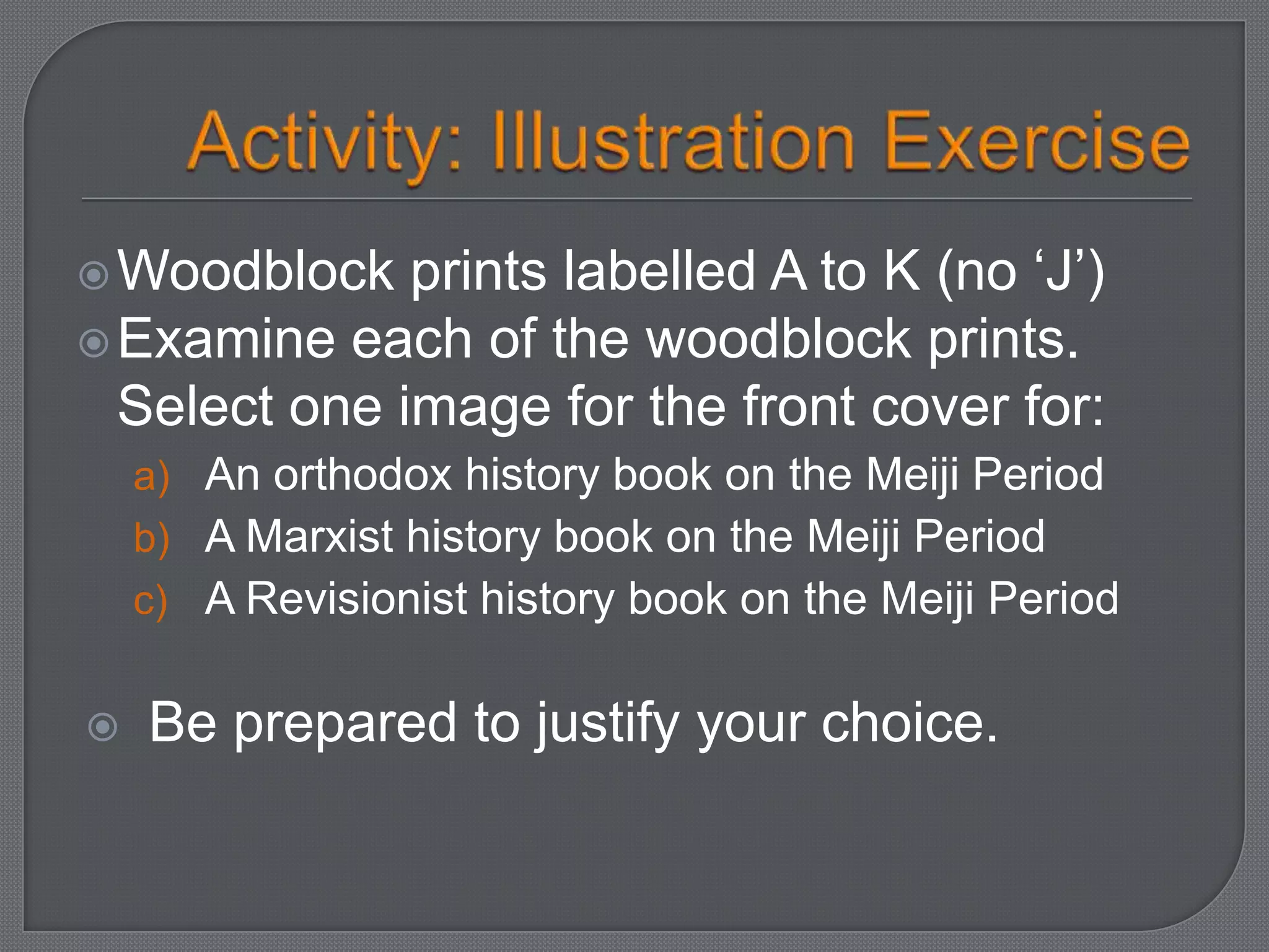 Japan: The Meiji Restoration overview | PPTX