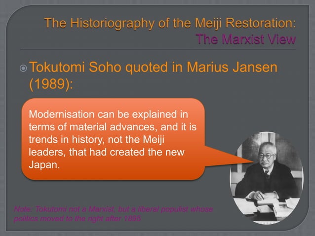 Japan: The Meiji Restoration overview | PPTX | Death, Injury, or ...