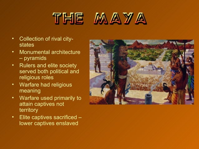 Early mesoamerican civilizations | PPT | Death, Injury, or Military ...