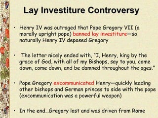 Lay Investiture Middle Ages