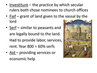 Early Middle Ages Vocab | PPT