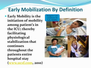 Earlymobility3 | PPTX | First Aid | Injuries
