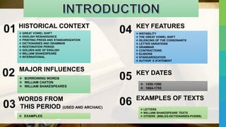 Early Modern English | PPTX