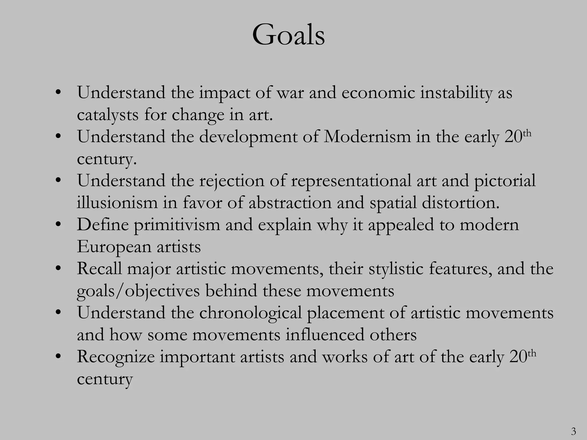 Early Modern Art, 1900 - 1940 | PPT