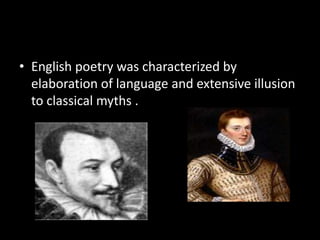 Early modern english literature presentation | PPTX