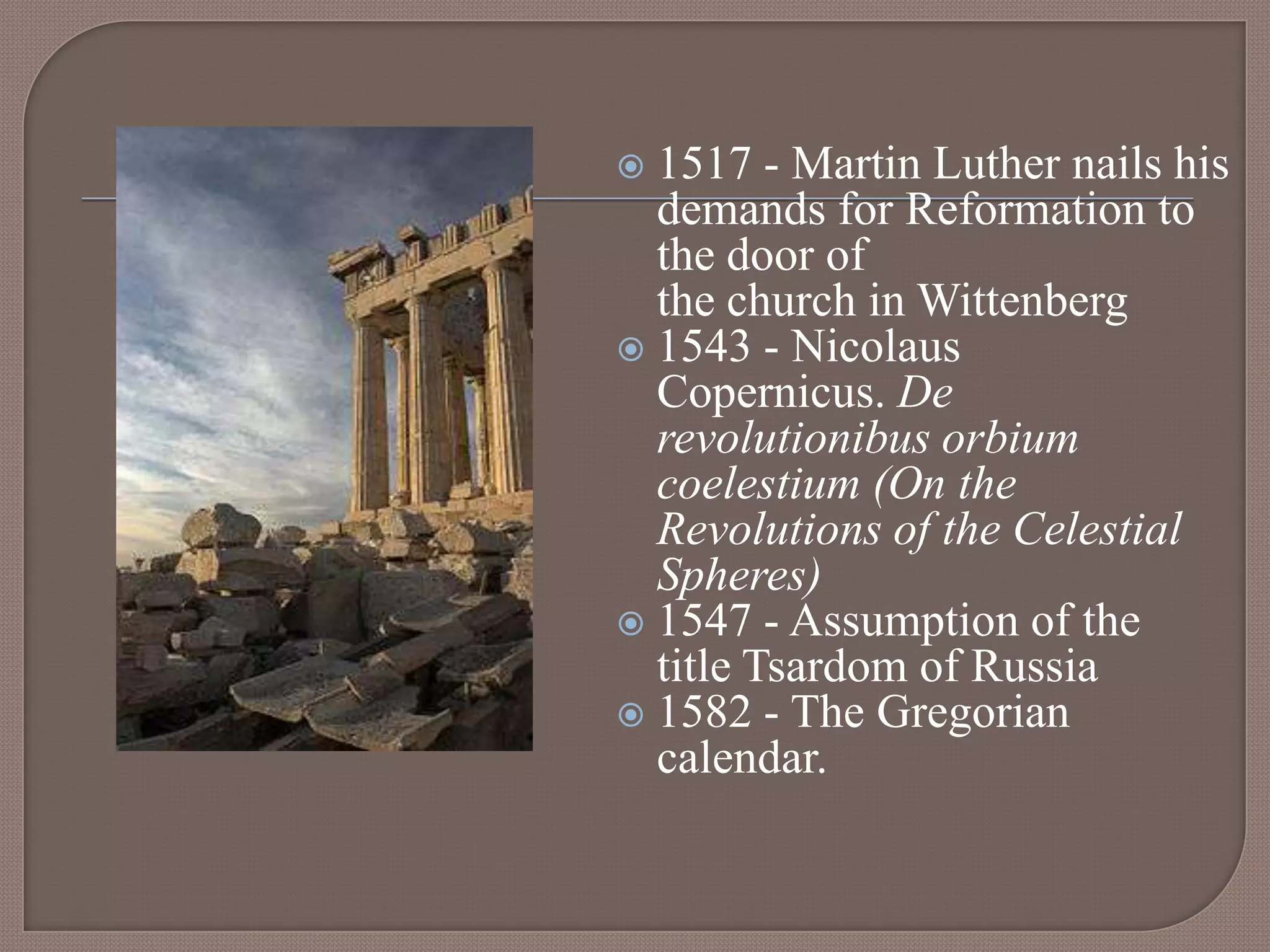 Early modern europe | PPT