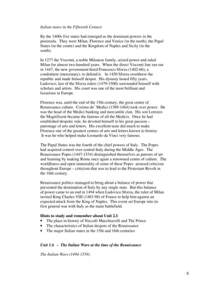 Early modern europe a - renaissance | PDF