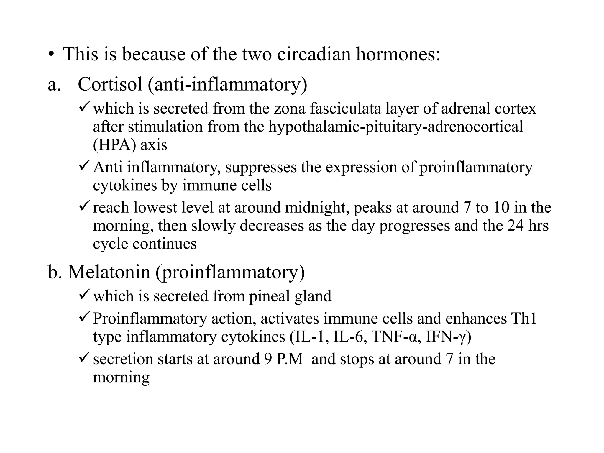 Basis for early morning stiffness in Rheumatoid arthritis | PPT