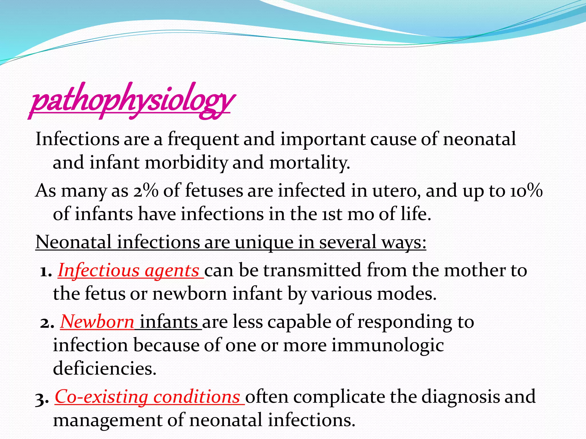 Early neonatal sepsis | PPTX