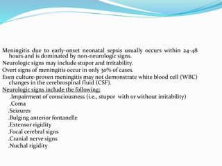 Early neonatal sepsis | PPTX