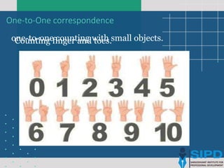 Early numeracy: content and pedagogies that work | PPTX | Games and ...