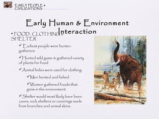 Early people and civilizations2013 | PPT
