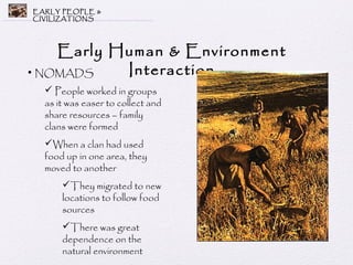 Early people and civilizations2013 | PPT