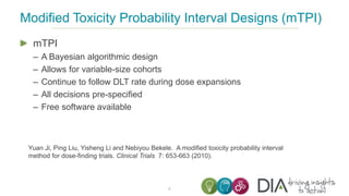 Early Phase Oncology Trials: A Study in Adaptation | PPTX