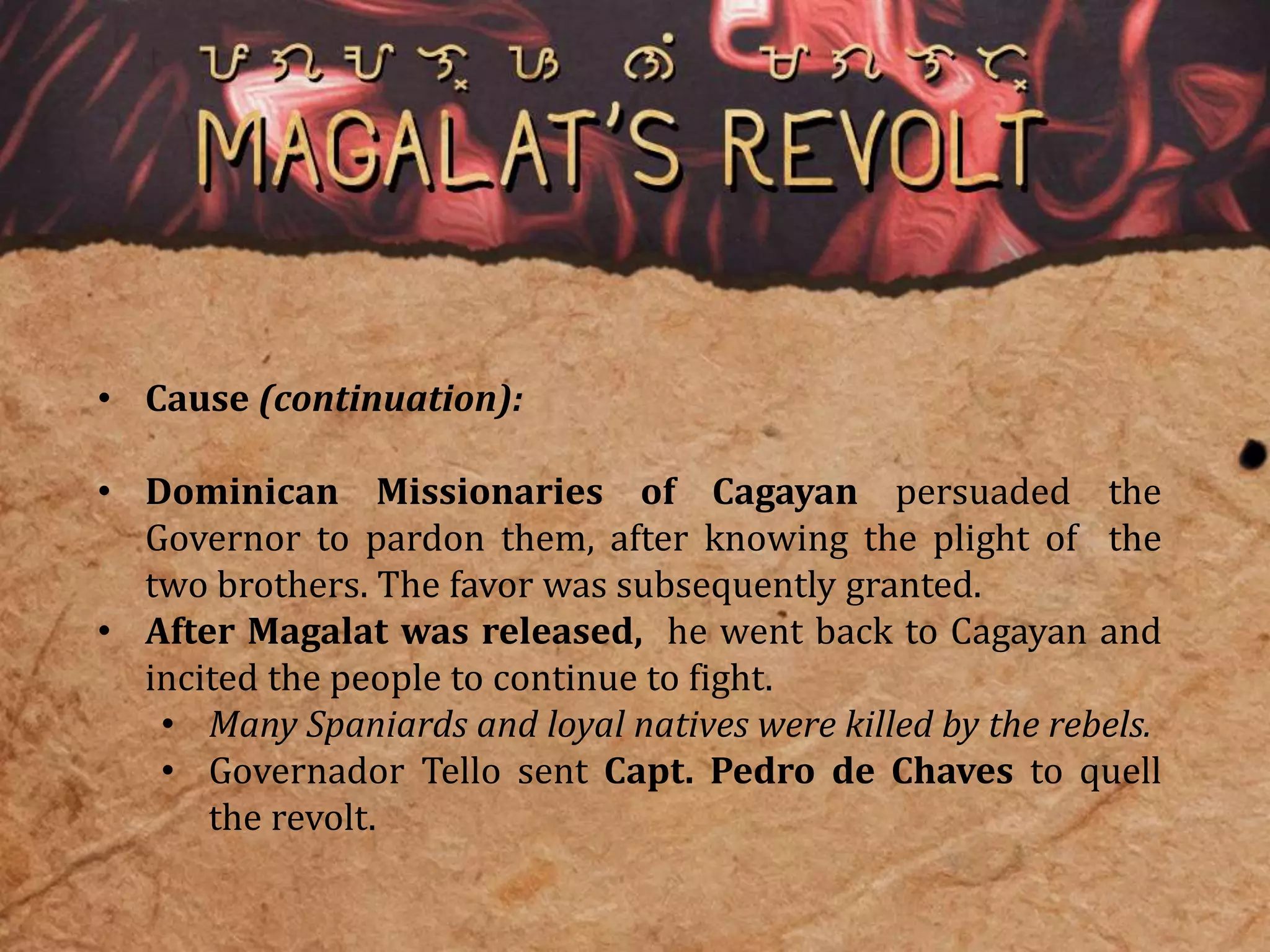 Early Philippine Revolution (1574-1841) | PPTX