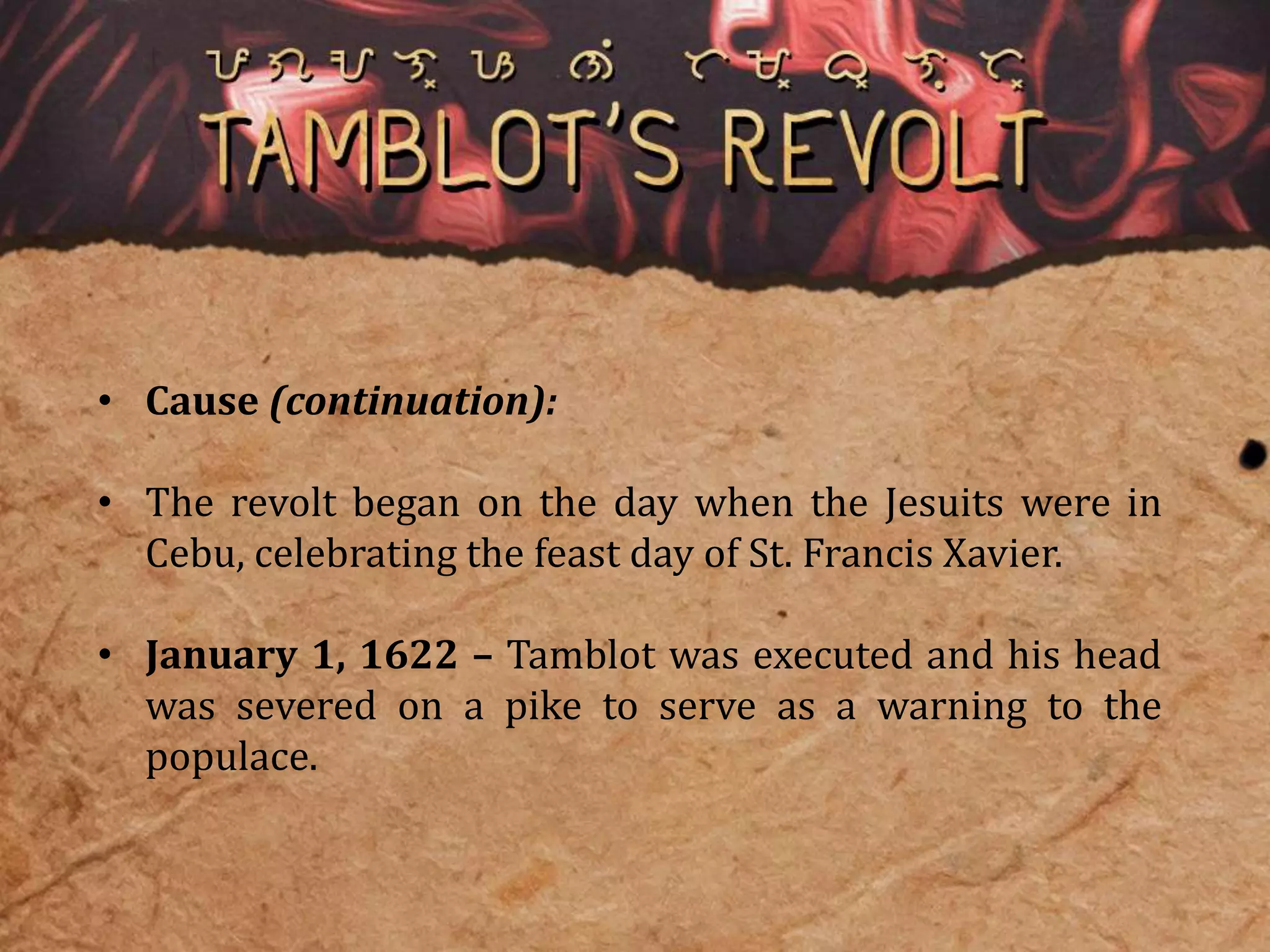 Early Philippine Revolution (1574-1841) | PPTX