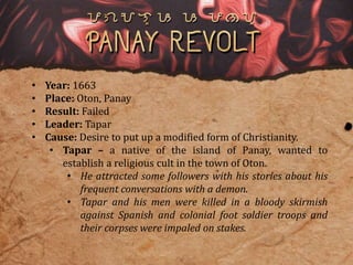 Early Philippine Revolution (1574-1841) | PPTX