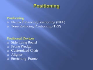 Early Physiotherapy and Management of Deformities.pptx