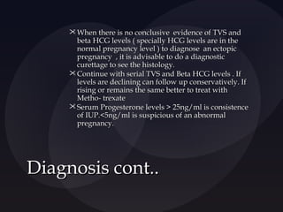 Early pregnancy complications | PPT
