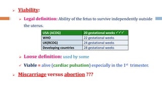 Early Pregnancy Loss a Simplified Ultrasound Approche Dr/ Ahmed Walid ...
