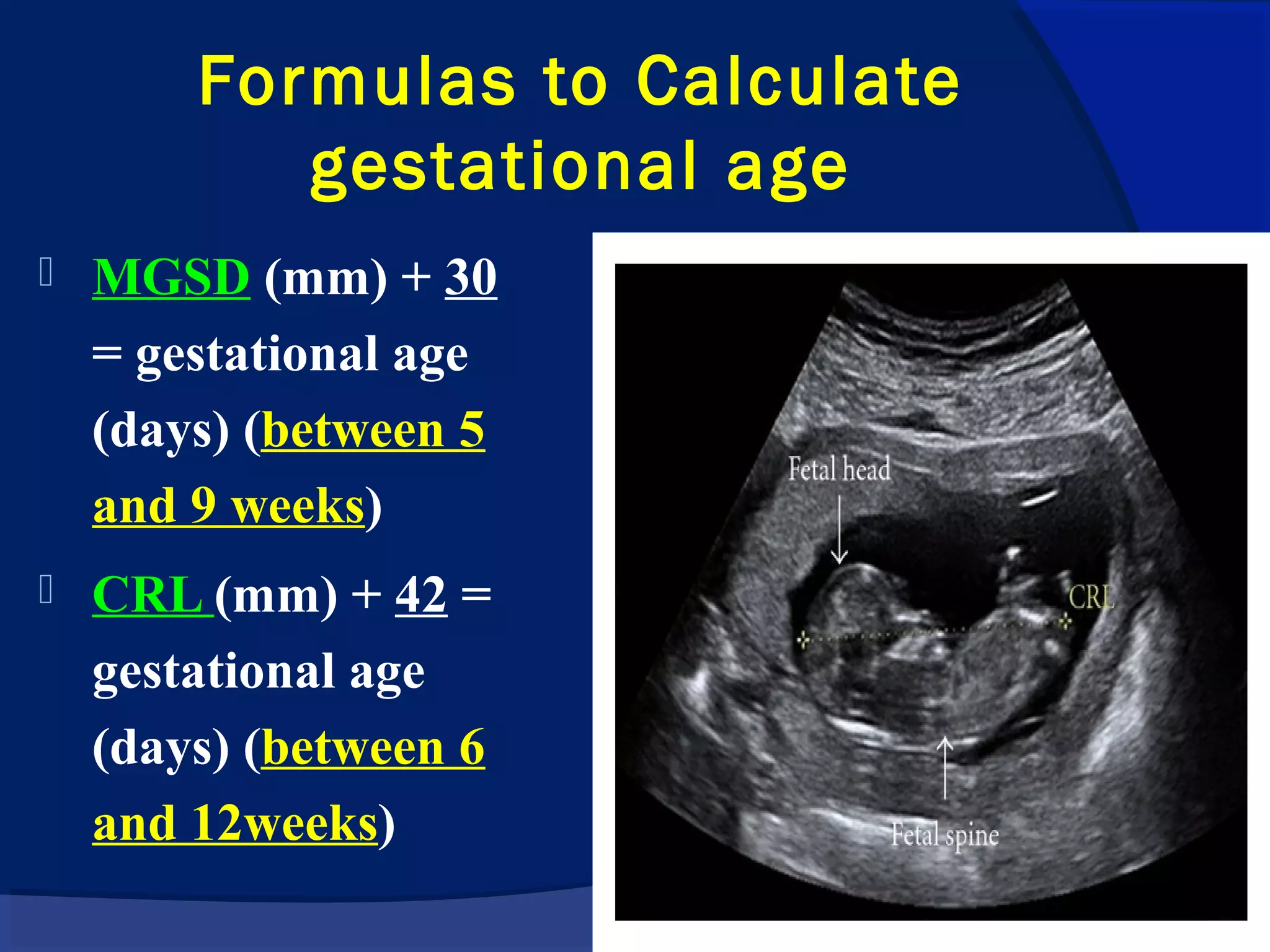 Early pregnancy ultrasonographic evaluation | PPT