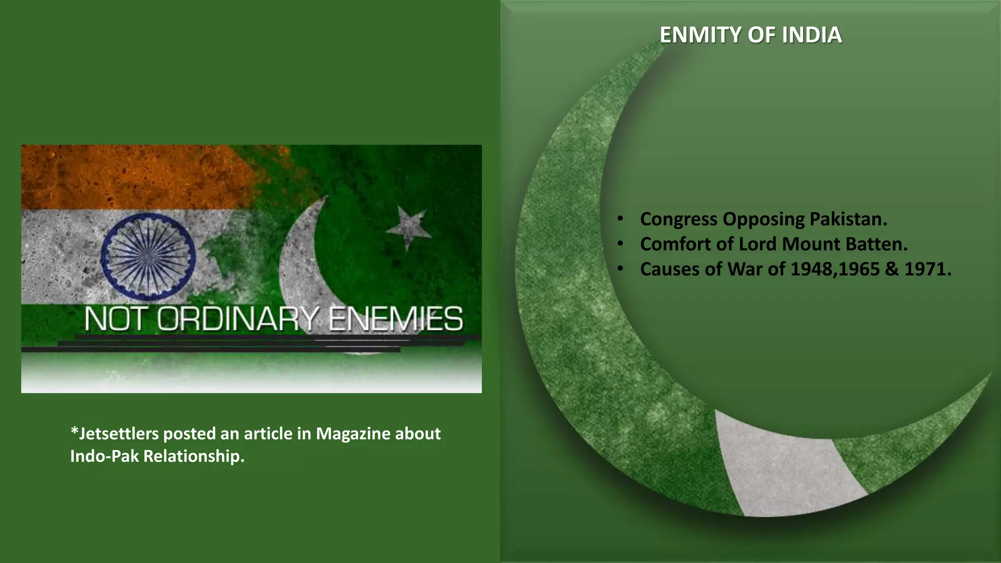 Early problems of pakistan | PPTX