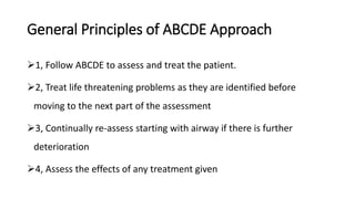 Early recognition and stabilisation of ill patients | PPTX
