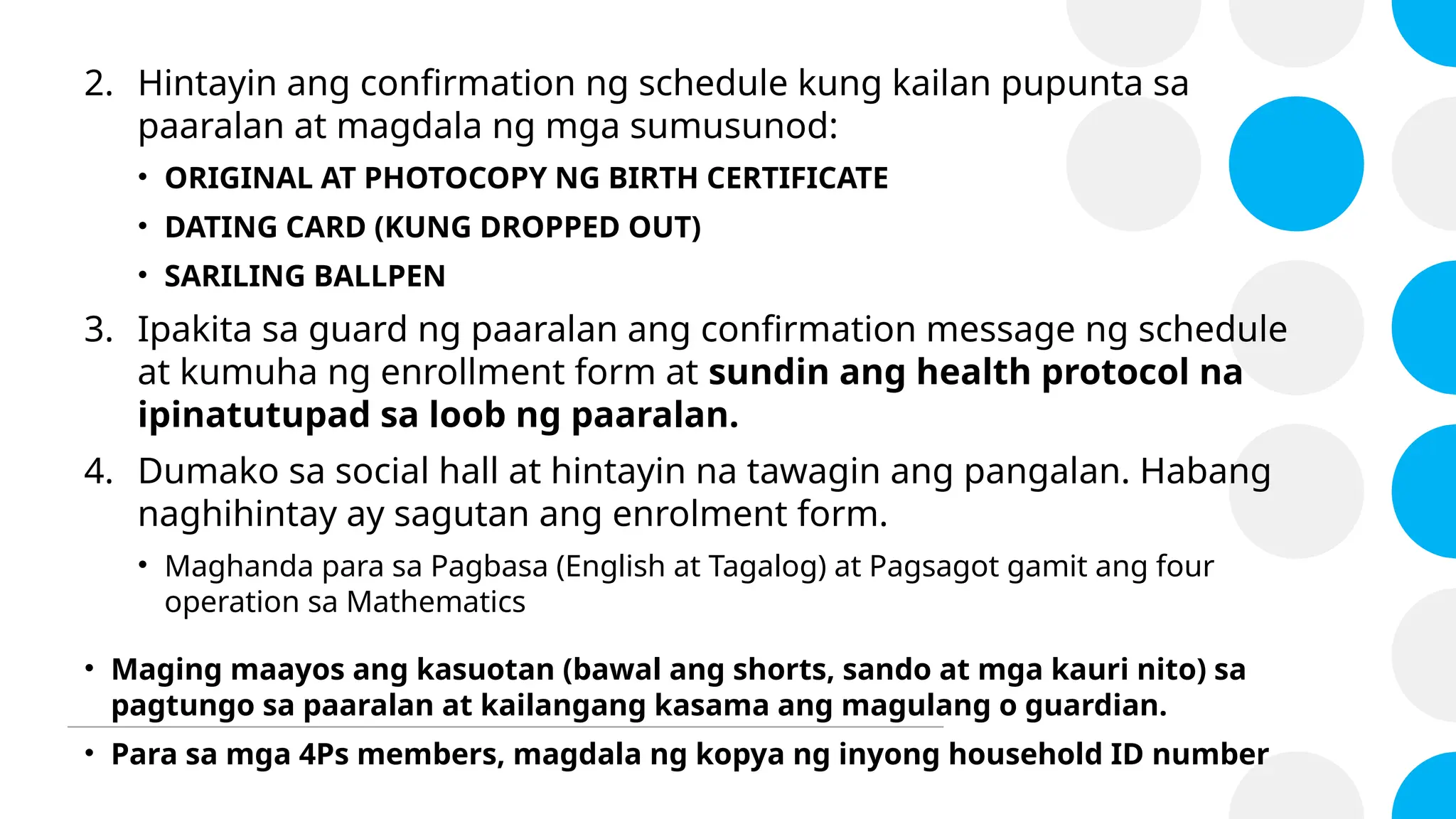 early registration protocol and requirements.pptx