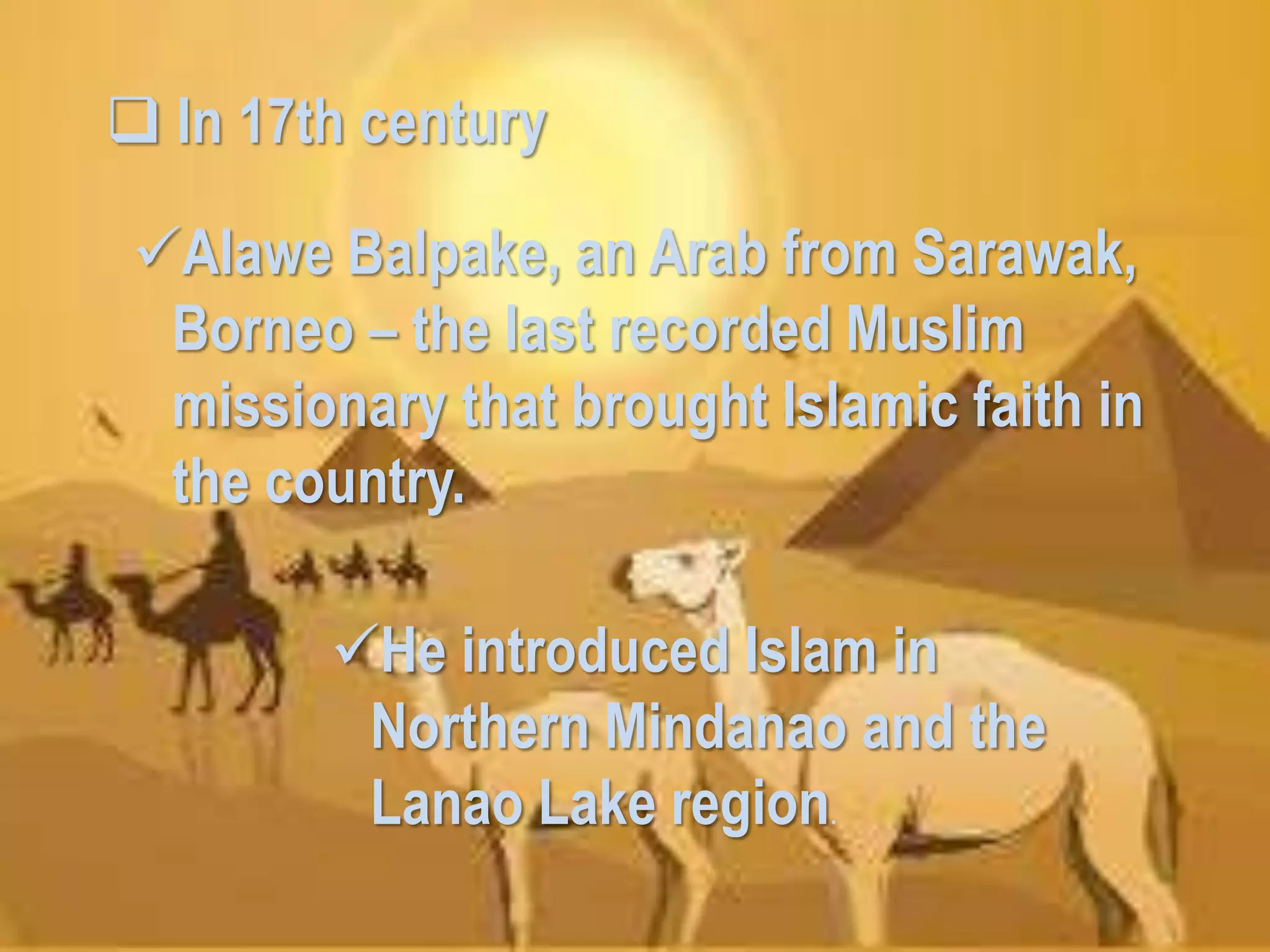 EARLY RELATIONS WITH ARABIA.PPTX