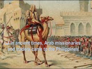 EARLY RELATIONS WITH ARABIA.PPTX