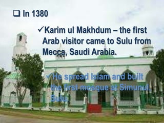 EARLY RELATIONS WITH ARABIA.PPTX