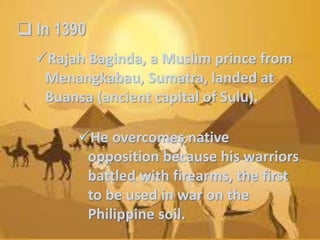 EARLY RELATIONS WITH ARABIA.PPTX
