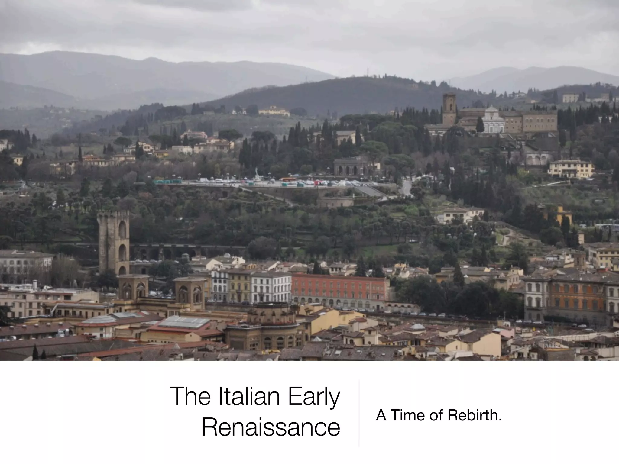 Early Italian Renaissance | KEY | Christianity | Religion & Spirituality