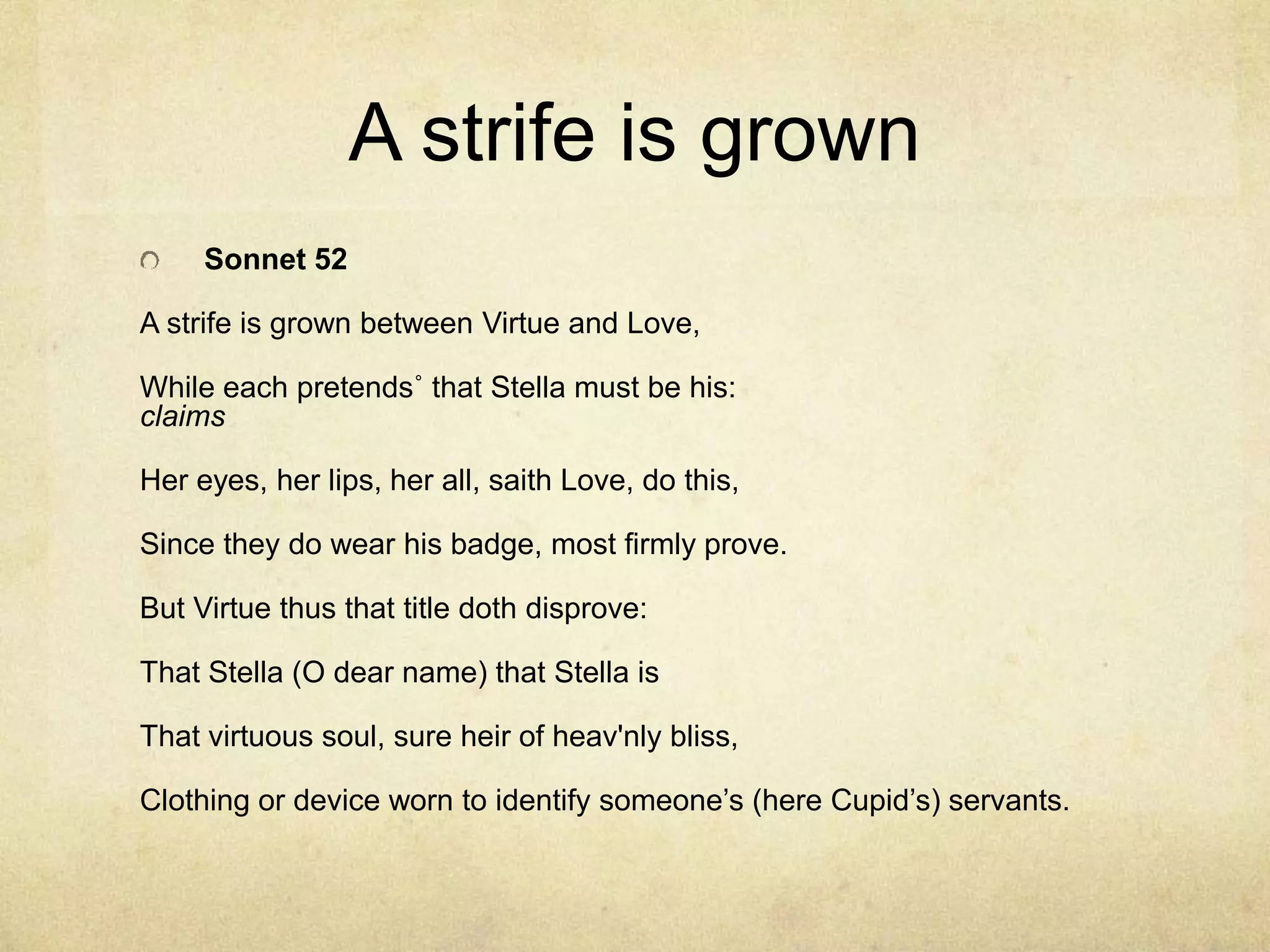 Early renaissance poetry | PPT