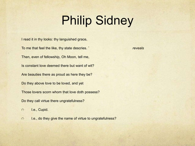 Early renaissance poetry | PPT