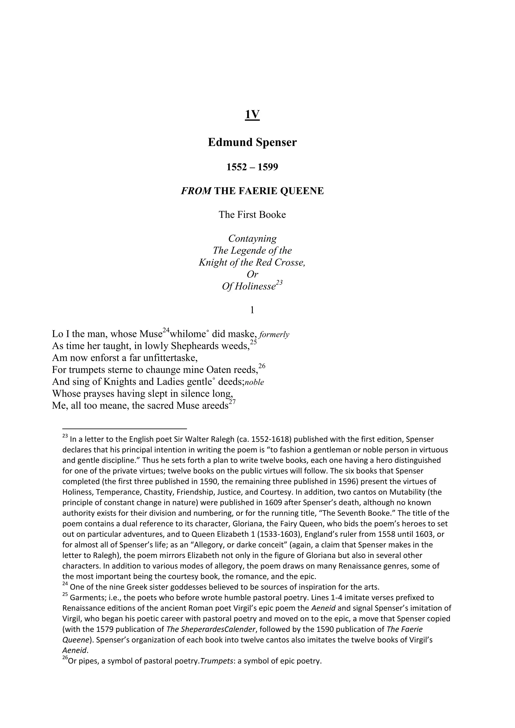 Early renaissance poetry (compiled by Dr Mngadi) | DOCX