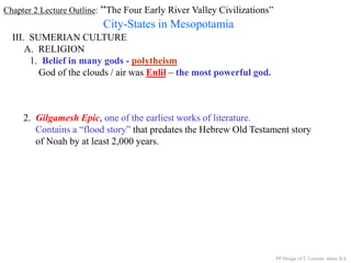 Early river valley civilizations | PPT